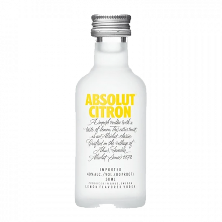 Absolut Citron Vodka - Miniature - GOLDENACRE WINES GOLDENACRE WINES