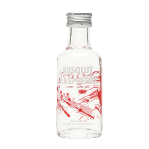 Absolut Raspberry Vodka - Miniature - GOLDENACRE WINES GOLDENACRE WINES
