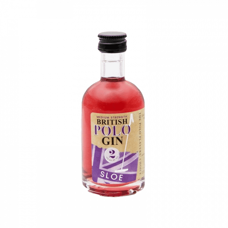 British Polo Sloe Gin - Miniature - GOLDENACRE WINES GOLDENACRE WINES