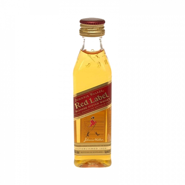 Johnnie Walker Red Label Blended Scotch Whisky - Miniature - GOLDENACRE ...
