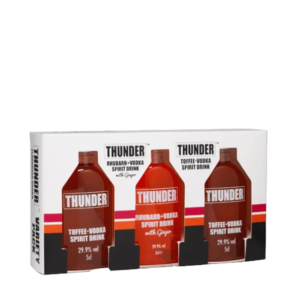 Thunder Toffee Vodka Miniature - Giftset - GOLDENACRE WINES GOLDENACRE ...