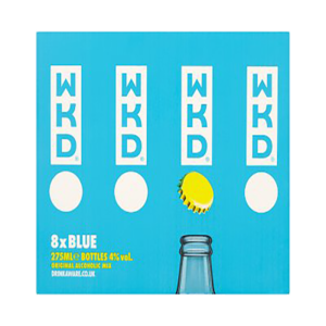 WKD Blue - 8 pack Buy Online & Get Delivered - GOLDENACRE WINES ...